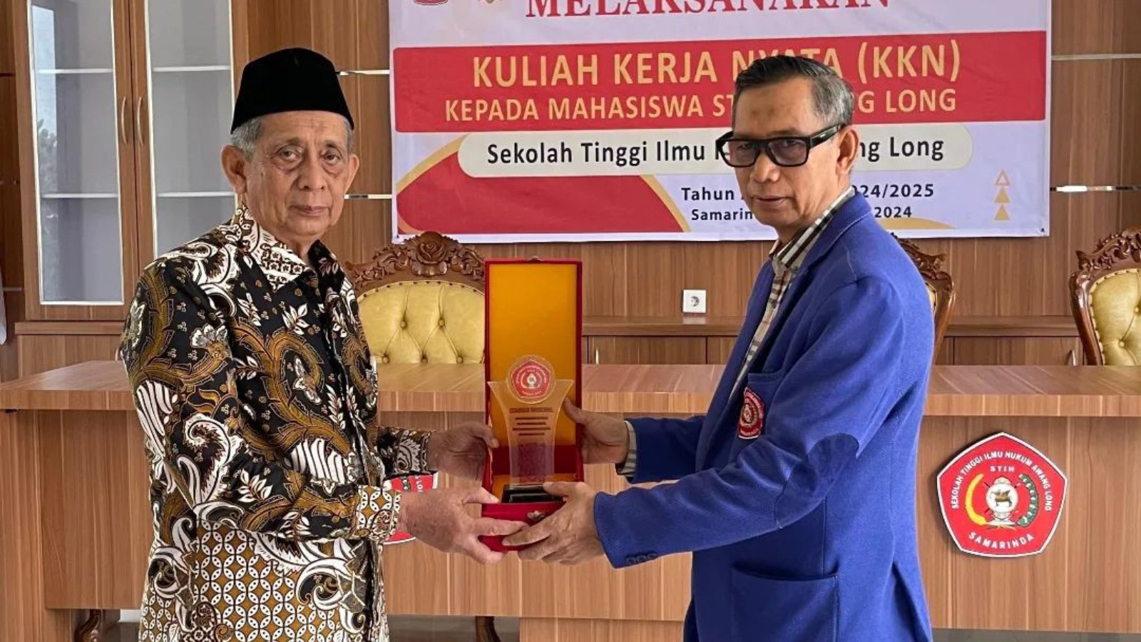 Pelepasan KKN Mahasiswa Angkatan 2021 STIH Awang Long dan ...